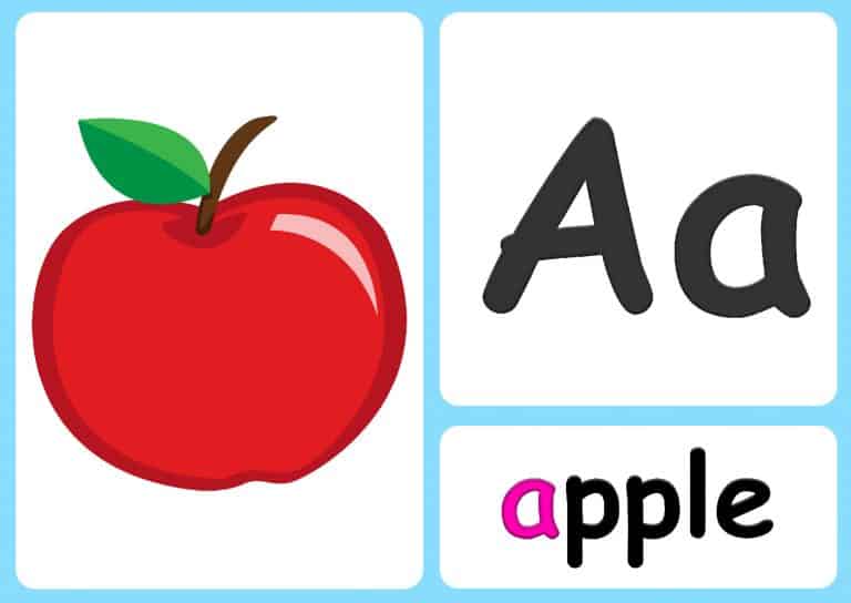 Alphabet Flashcards - Teach A-Z - FREE Printable Phonics Chart!