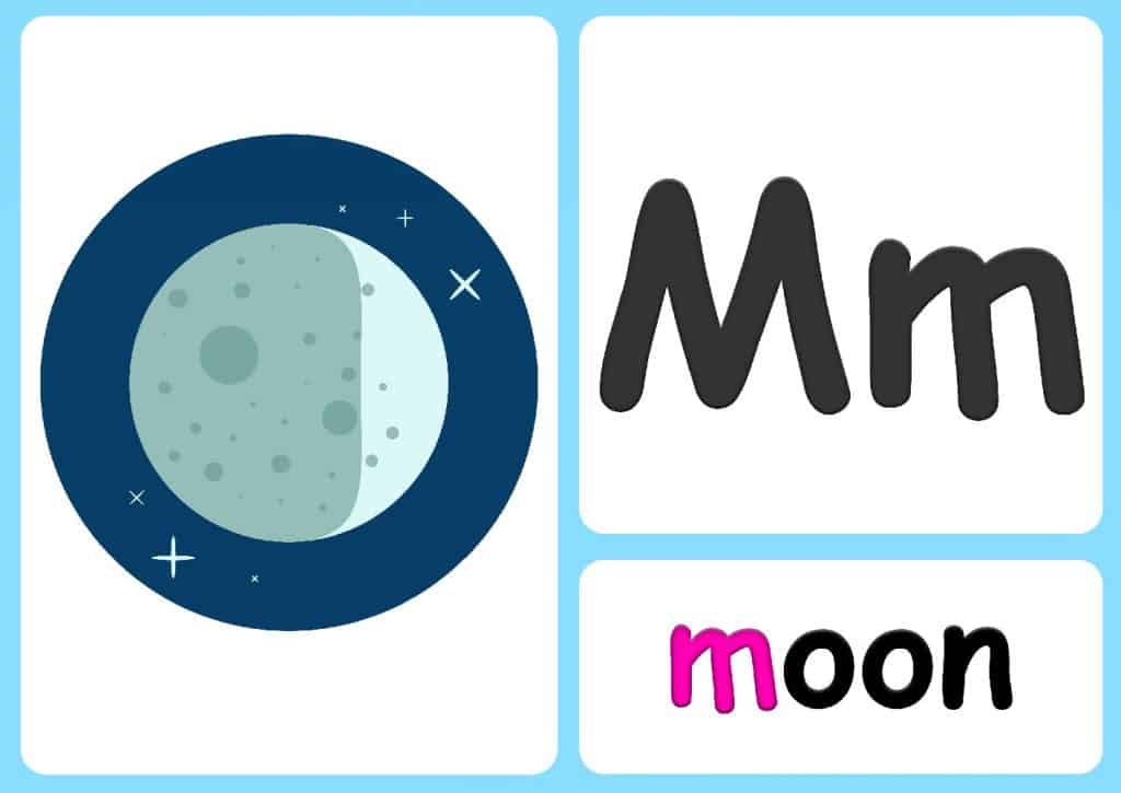 Big Printable Abc Letters Letter M Abc Flashcards Printable Abc