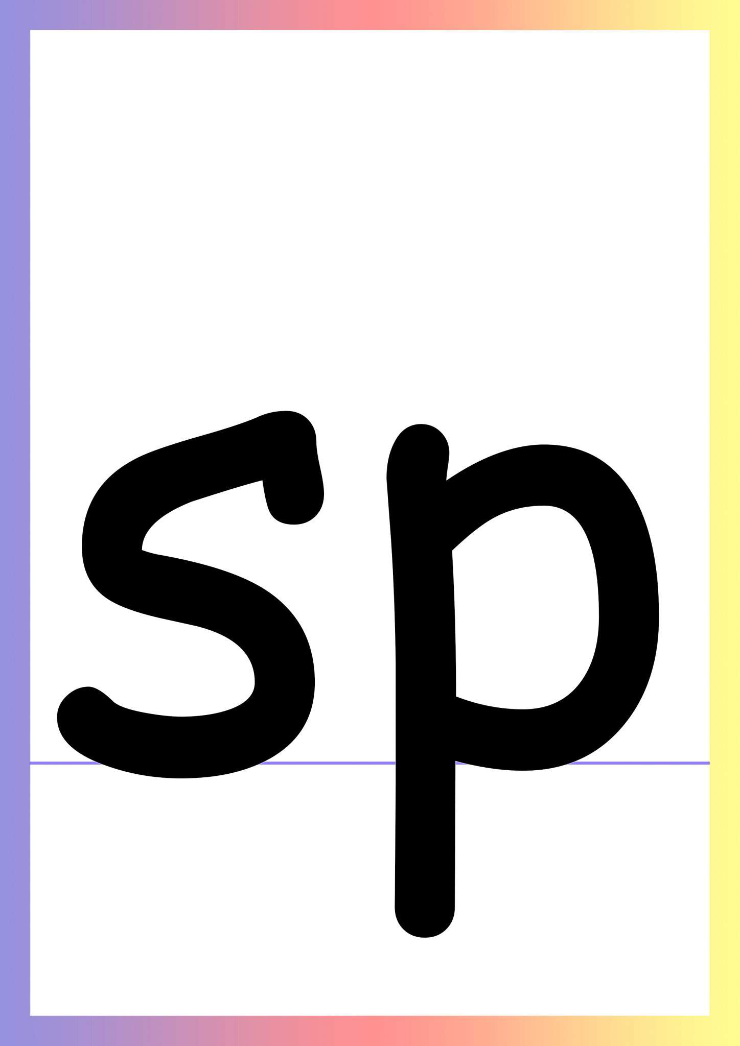 Free Consonant Blends Flashcards Teach Advanced Phonics