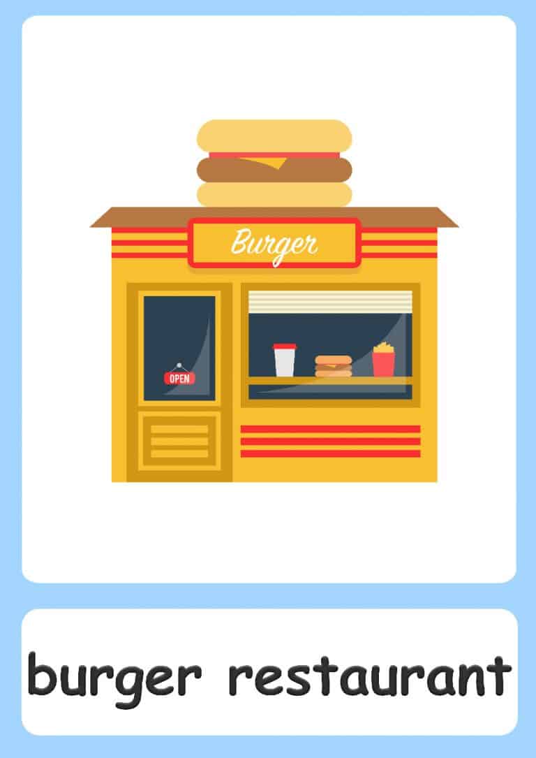 Places flashcards for kids! Teach places in the city and the countryside!