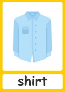 60 clothing flashcards for kids! 60 items of clothing to learn with ...