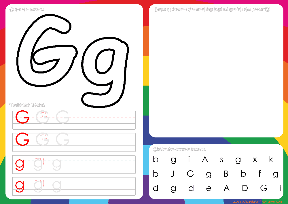 Alphabet Coloring Pages