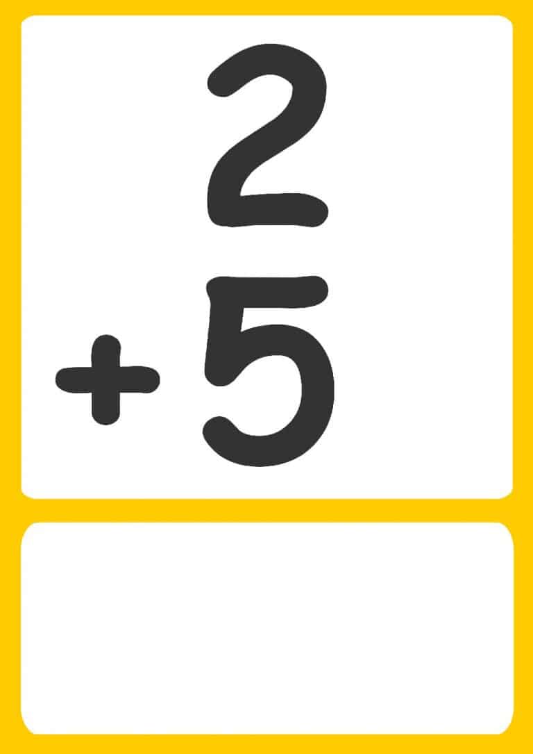 Addition Flashcards