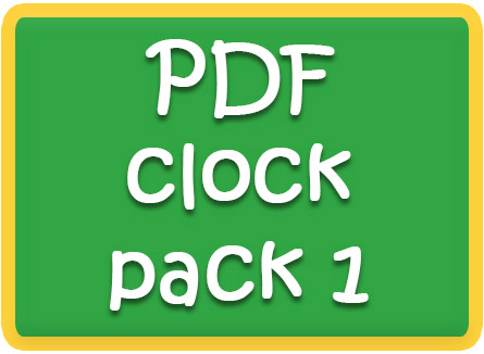 Time Flashcards FREE Time Flashcards And Cut Out Clock!