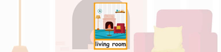 Living room Flashcards
