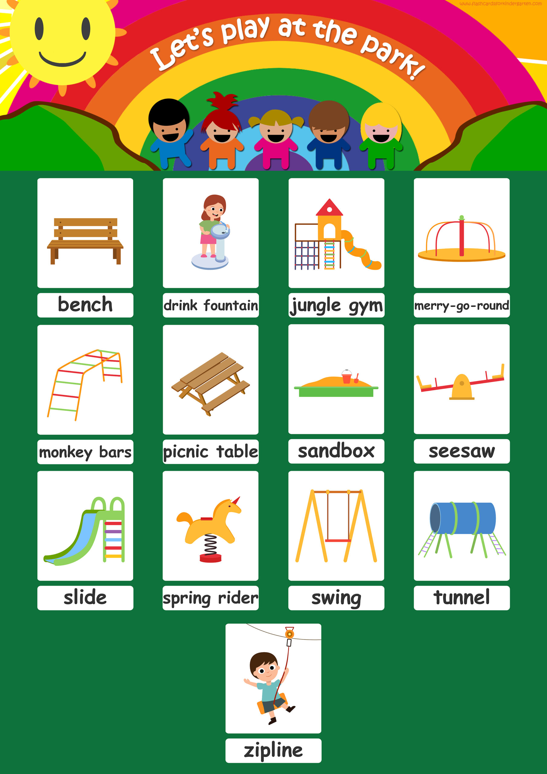 Playground Flashcards