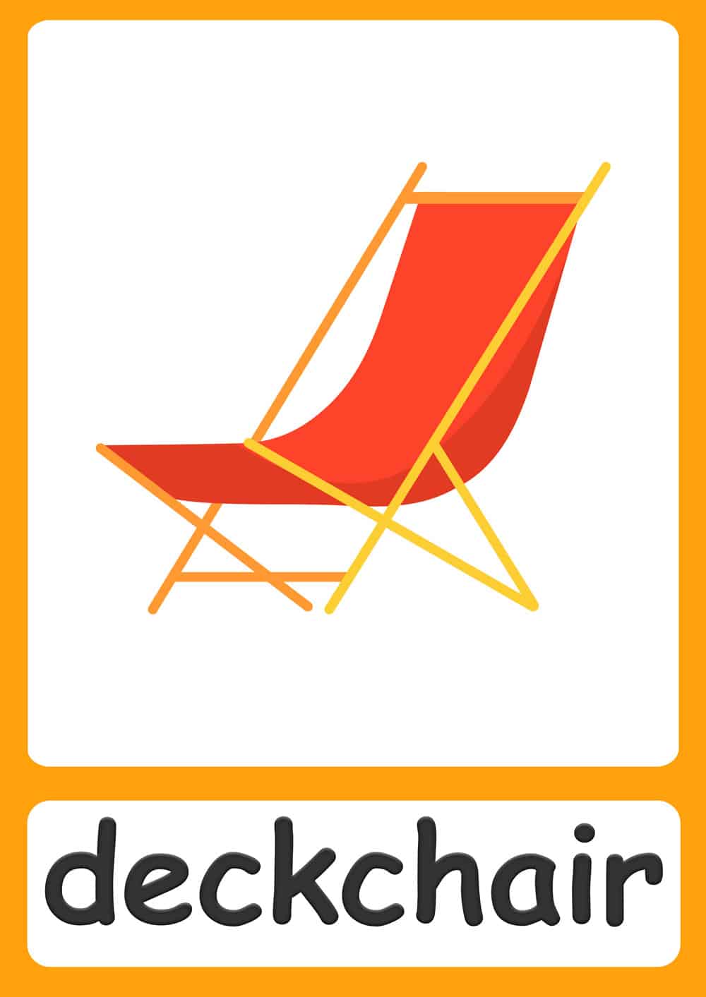 Teach beach vocabulary with FREE beach flashcards!