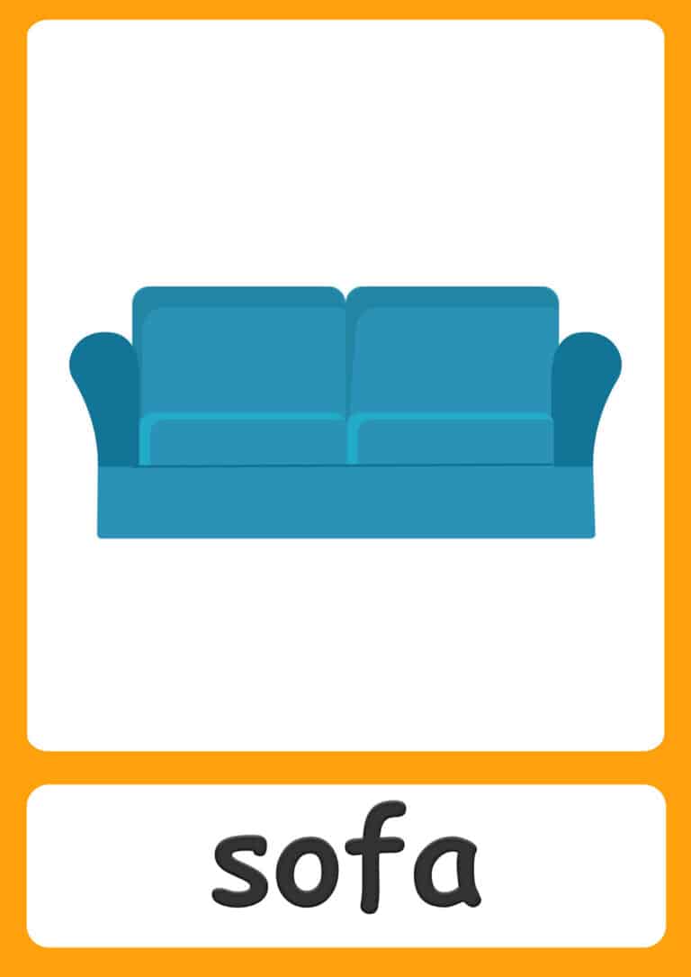 Living room Flashcards