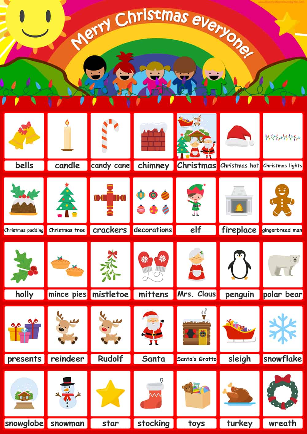 Christmas Flashcards