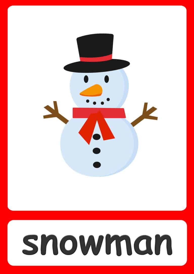 Christmas Flashcards