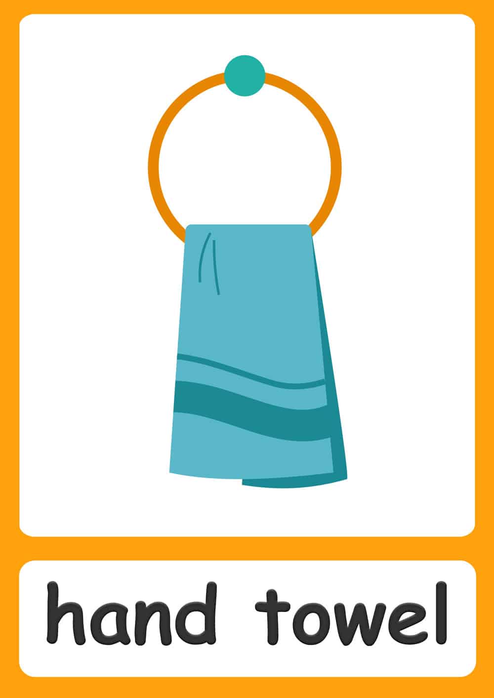 FREE bathroom vocabulary Flashcards!