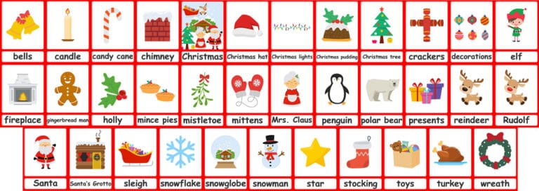 Christmas Flashcards