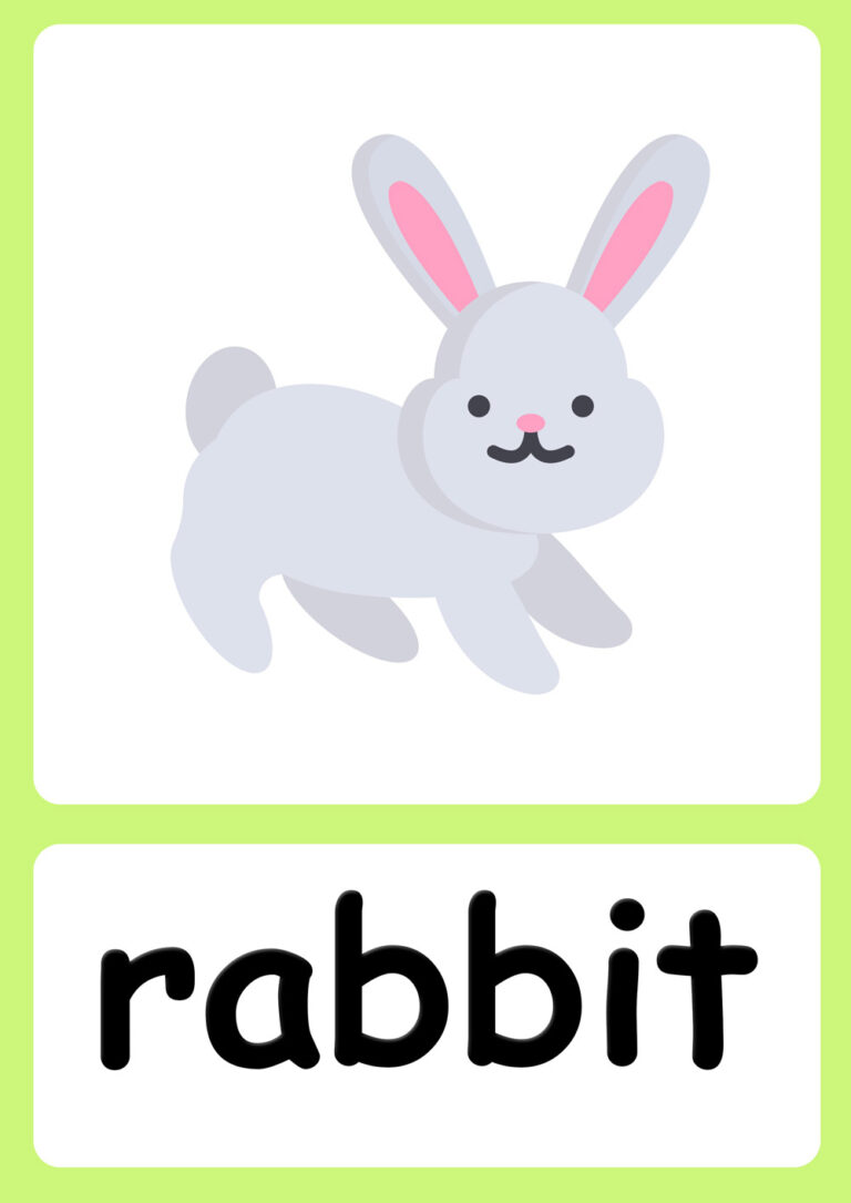 FREE Pet Flashcards & Pet Animals Poster!